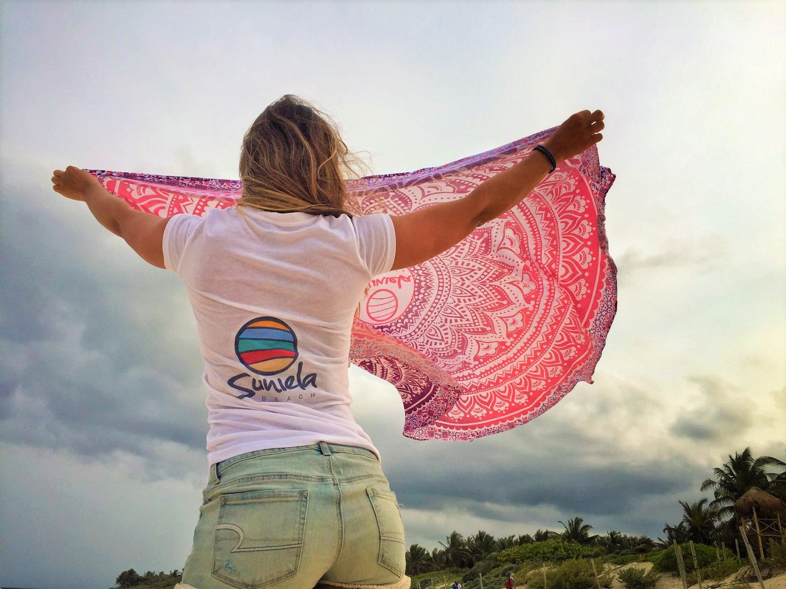 Large Cotton Beach Mat – Suniela Beach