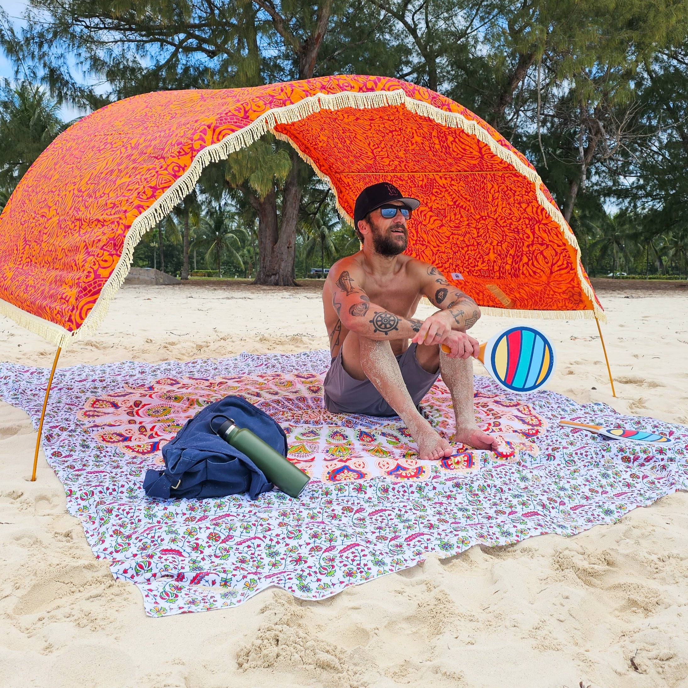 Large Cotton Beach Mat Suniela Beach